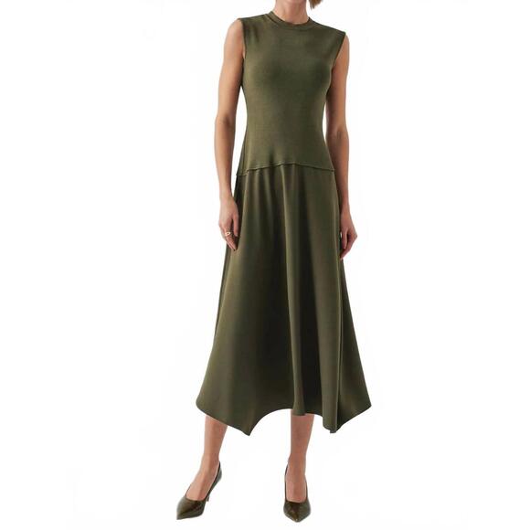 Exquise | Dresses | New Exquise Hadlee Dress In Olive | Poshmark